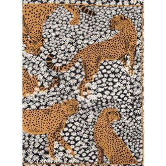 Inou&iuml;toosh Foulard imprim&eacute; l&eacute;opards