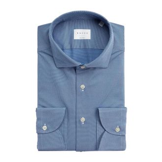 Xacus Slim Fit Active Shirt - - Shirts - Herren - Blau - 8XL