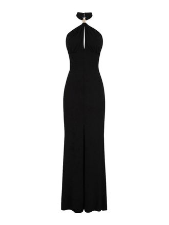 Elisabetta Franchi Robe Au Genou - Noir