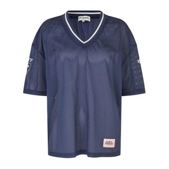 Lollys Laundry T-Shirt - - Tops - Damen - Blau - L