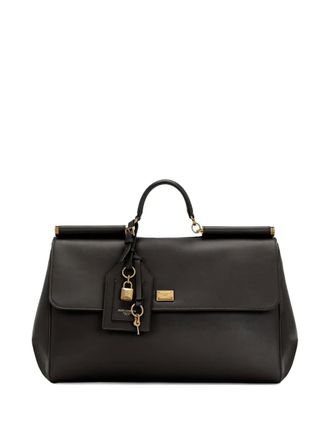 Dolce & Gabbana sac cabas My Sicily - Noir