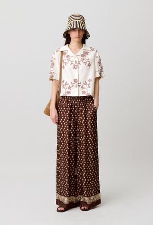 Claudie Pierlot Gebl&uuml;mtes Hemd