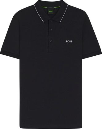 HUGO BOSS Paule 4 Poloshirt für Herren, Schmal (Dunkelblau)