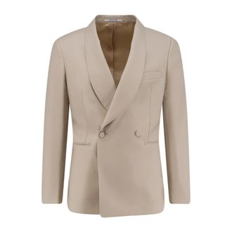Tagliatore Doppelreihiger Blazer - - Suits - Herren - Beige - L