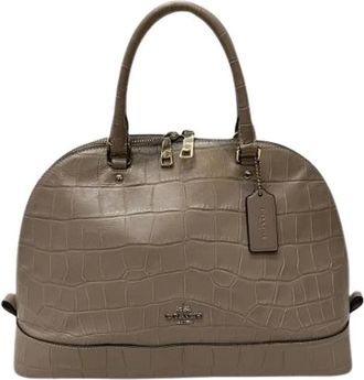 Coach Pre-owned Leder Handtasche - - Pre-owned - Damen - Braun - ONE SIZE