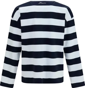 Jacquemus Le Tshirt Marini&egrave;re T-Shirt - Navy