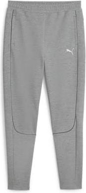 Puma Teamfinal Pantalon décontracté pour Femme tricoté, Gris Moyen chiné/Argent