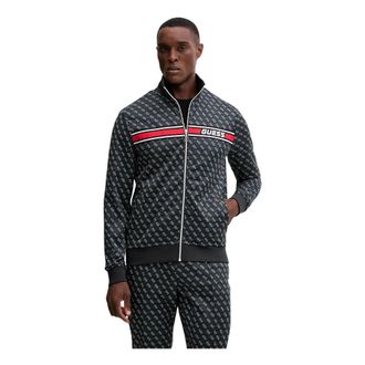 Guess Korbin Full-zip Sweatshirt - - Sweatshirts & Hoodies - Herren - Schwarzk - M