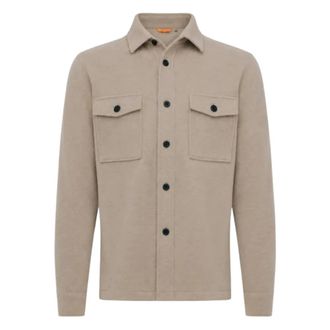 Genti Overshirt S5238-1608 - - Jackets - Herren - Braun - L