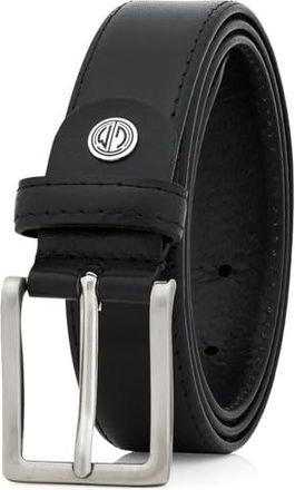 Lindenmann Cuir Ceinture Hommes/Ceintures pour Hommes, Farbe/Color:noir, Size US/EU:Waist Size 41.5 XL EU 105 cm