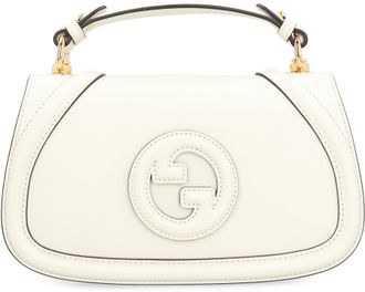 Gucci Womens Handbag Blondie Leather Dusty White Calf Handbags Hand Bags