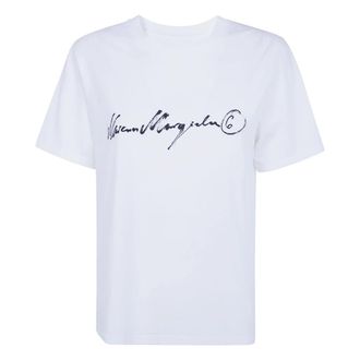 Maison Margiela T-Shirts - - Tops - Damen - Wei&szlig; - M
