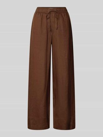 Tommy Hilfiger Loose Fit Weite Hose aus reinem Leinen