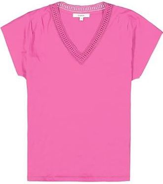 Garcia T- Shirt &agrave; Manches Courtes, Meadow Mauve, XL Femme