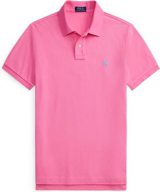Ralph Lauren Piqu&eacute;-Poloshirt aus Baumwolle mit Logo-Stickerei, Slim Fit in