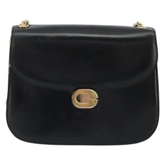 Gucci Sac bandouli&egrave;re vintage Pre-owned - Femme - Pre-owned - Noir - Taille: ONE Size