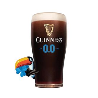 Guinness Shamrock Gift Company Guinness 0 % Pint-Glas, 1 St&uuml;ck