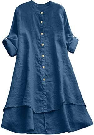 Generic Chemise Voile Soldes Tenue De Fete Soldes Blouse Chemisier Femme Top A Paillettes T Shirt Noel Homme Haut Bleu Clair Chic Tee Vert Chemise Carreaux Ro