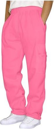 Generic Pantalons Jeans Homme Hommes Carreau Marron sur Loose Tissu sous Matelass&eacute; La Tergal Ethnique Zoulou Serr&eacute; Qualit&eacute; Lat&eacute;rales Jacquard Basket Meilleure