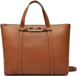 A|X Armani Exchange Femme, Sacs, Brun, Taille: ONE Size Shopping Bag
