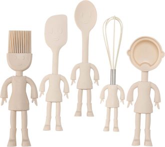 Cabilock Backset Silikon K&uuml;chenutensilien Schneebesen Silikon &Ouml;lpinsel Geb&auml;ckspatel F&uuml;r Kuchenbacken Bpa Frei Leicht Und Langlebig