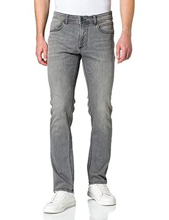 Camel Active Camel Active 5-Pocket Houston Jean Droit, Gris (Gris 5), W38/L34 (Taille fabricant: 38/34), Homme