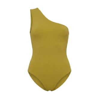Taller Marmo Femme, Maillots de bain, Vert, Taille: 40 FR Maillot de bain une pi&egrave;ce Yacare &agrave; une &eacute;paule