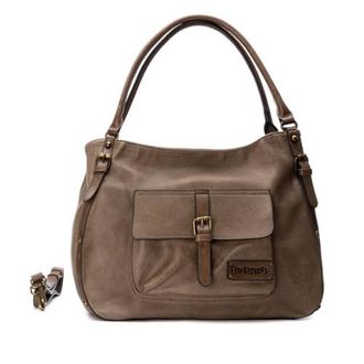 Refresh Sac &agrave; bandouli&egrave;re Femme Taupe - Design moderne et pratique - Id&eacute;al pour chaque occasion - Mod&egrave;le 18332002