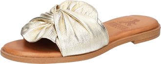 2Go Shoe Company Damen 8222-701 Schiebe-Sandalen, Gold, 38 EU