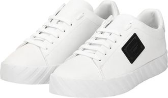 Philipp Plein Low-Top Sneaker - Lo-Top Turnschuhe Placca - Gr. 36 (EU) - in Weiß - für Damen