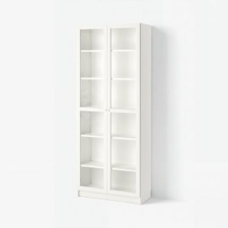 IKEA BILLY / OXBERG B&uuml;cherregal mit Glast&uuml;ren