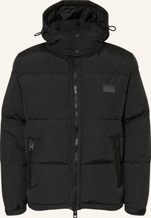 HUGO BOSS Hugo Daunenjacke Birono Mit Abnehmbarer Kapuze schwarz