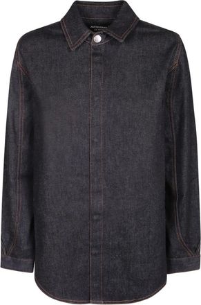 Jacquemus Femme, Blouses et Chemises, Bleu, Taille: 36 FR Amelo de-N&icirc;mes Denim Shirt