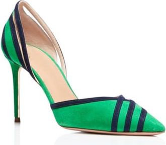 Generic Escarpins à Talons Aiguilles Sexy et Pointus pour Femmes, Chaussures de soirée élégantes à Bout fermé en Daim, Chaussures à Talons Hauts pour Mariage 