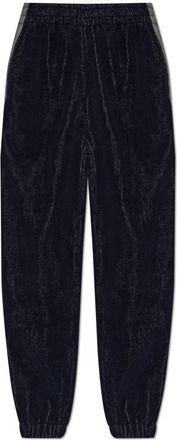 Versace Cotton-Terry Jacquard Sweatpants - - Trousers - unisex - Blau - XS