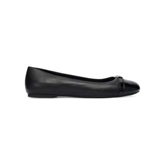 Michael Kors Femme, Chaussures, Noir, Taille: 39 EU Mandy Leather Moccasin