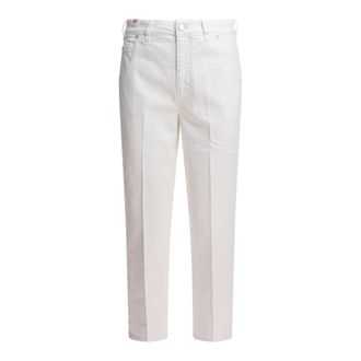 Ines De La Fressange Damenbekleidung Jeans Wei&szlig; Ss25 - - Trousers - Damen - Wei&szlig; - W30
