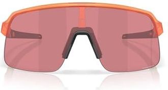 Oakley OO9496 Sutro Lite S Lunettes de soleil rectangulaires polarisées mat transparent gingembre / Prizm Dark Golf 34 mm Gingembre transparent mat / Prizm D