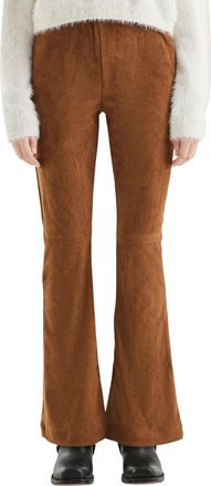 QS by s.Oliver Hose in Wildlederoptik