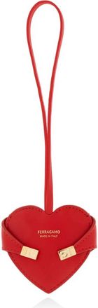Ferragamo Charm Cuore Taschenanh&auml;nger - - Bags - Damen - Rot - ONE SIZE