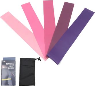 Generic Übungsbänder - robuste Widerstandsbänder, mehrstufige Kraftbänder, tragbare Fitnessbänder für Muskelaufbau und Flexibilität | Verwendung von Yoga