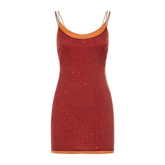 Os&eacute;ree Damen, Kleider, Orange, MGr&ouml;&szlig;e