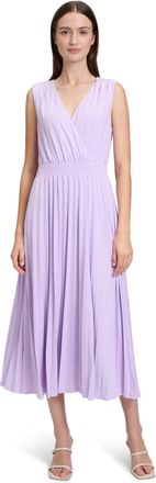 Betty & Co Damen Plisseekleid ohne Arm 44, Lavendula