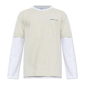 Off-white Herren, Oberteile, Beige, SGr&ouml;&szlig;e