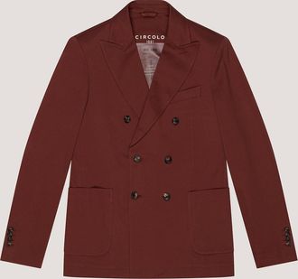 Circolo 1901 Premium double-breasted, Reddish Brown 783, 48, Man