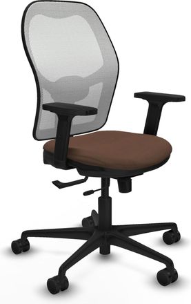 Piqueras y Crespo Jorquera B&uuml;rostuhl mit 2D-Armlehnen, h&ouml;henverstellbare Lendenwirbelst&uuml;tze, ausgestattet mit Syncro/Traslack und injiziertem Schaumstoff, mit Rollen vo