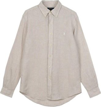 Ralph Lauren Long Sleeves Sport Stripes Shirt
