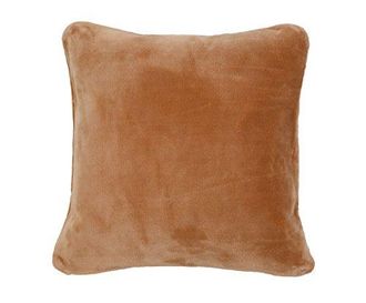 G&ouml;zze Housse de Coussin Premium Cashmere-Feeling, Lot de 2, 500 g/m&sup2;, 50 x 50 cm - Sable