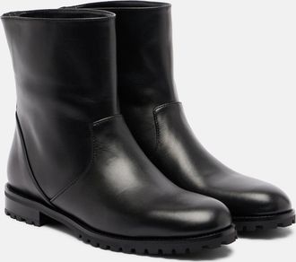 Manolo Blahnik Bottines en cuir