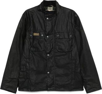 Barbour Homme, Vestes, Noir, Taille: XL Veste Ext&eacute;rieure &agrave; Fermeture &Eacute;clair Noire